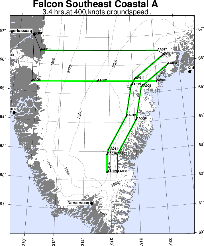Map of Southeast Coastal A | ESPO Data Archive